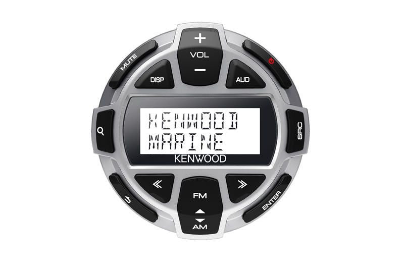 KENWOOD KCA RC55MR Rounded Wired Marine LCD Remote Control